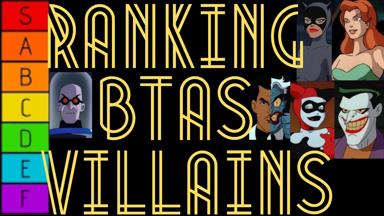 Ranking the BTAS Villains - YouTube