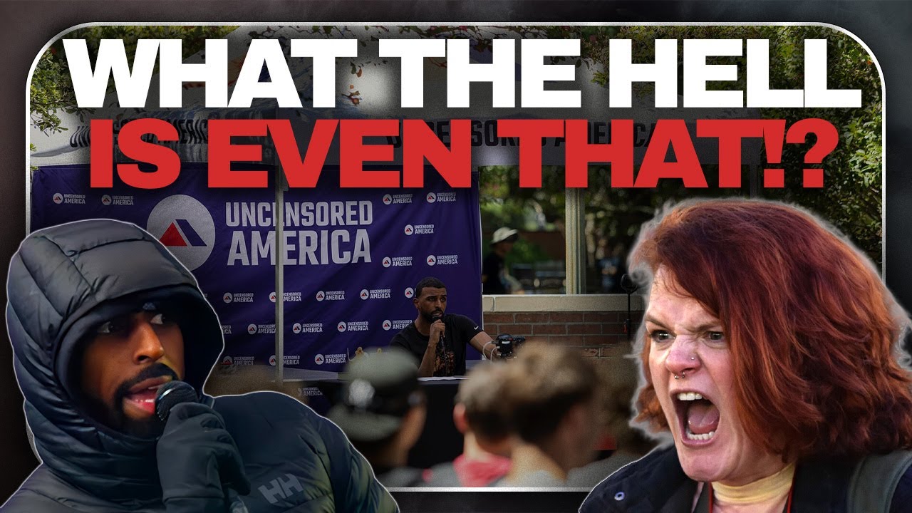 They/Them Activist CRASHES OUT on Myron Gaines… - YouTube
