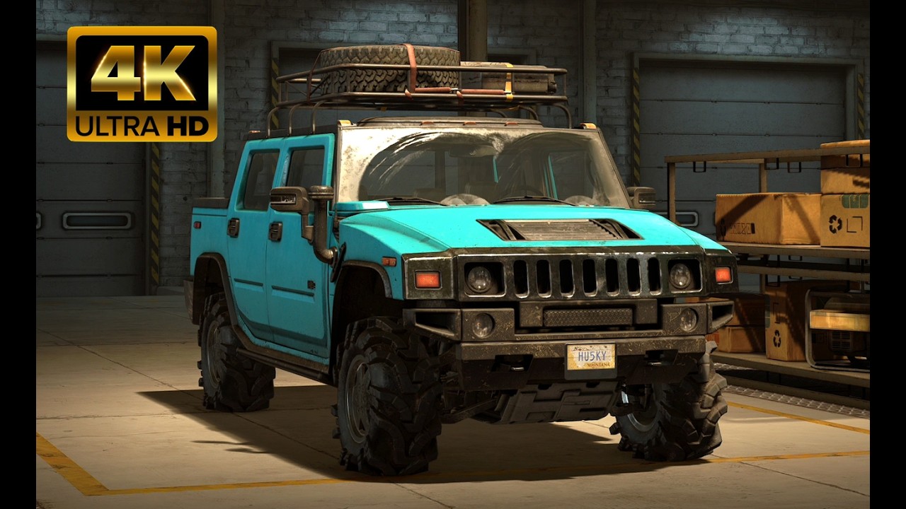 SnowRunner - Hummer H2 vs. Alaska | 4K Ultra Graphics - YouTube