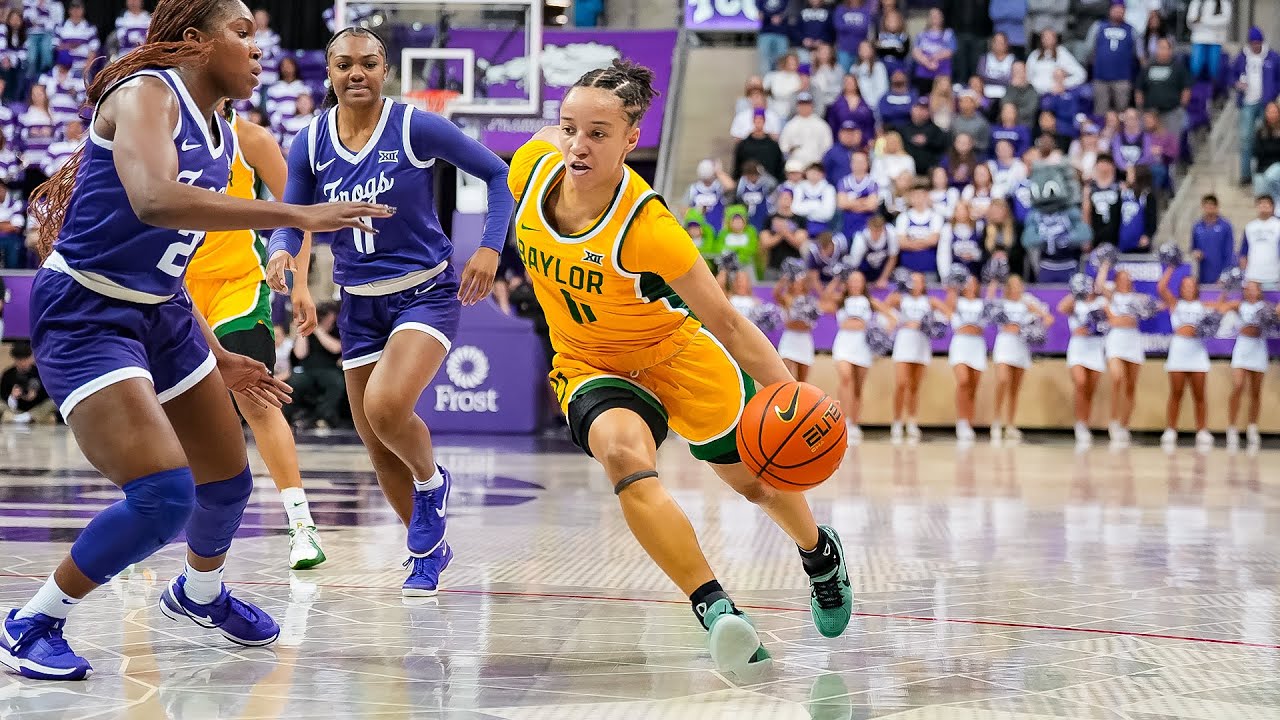 Baylor Basketball (W): Jada Walker Highlights at TCU | January 26, 2025 ...