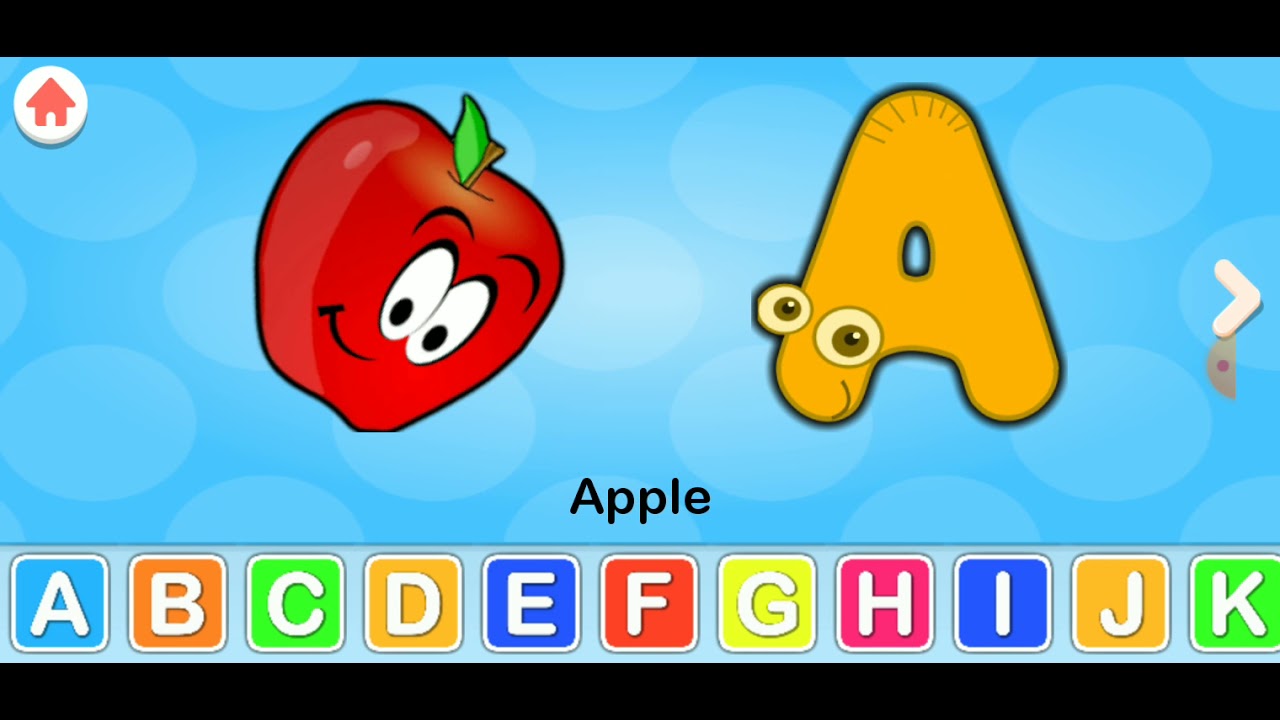 Apple boy cat dog to z for First class child child study guru - YouTube