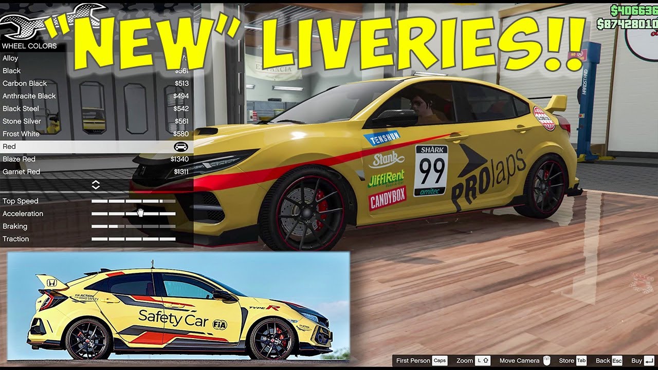 How To Get "New" Liveries In GTA Online - YouTube