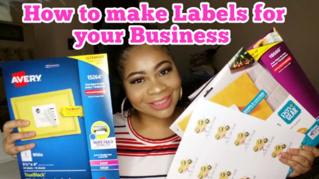 EP.8|How to make Custom Labels for your Business|Entrepreneur Life|2020 ...