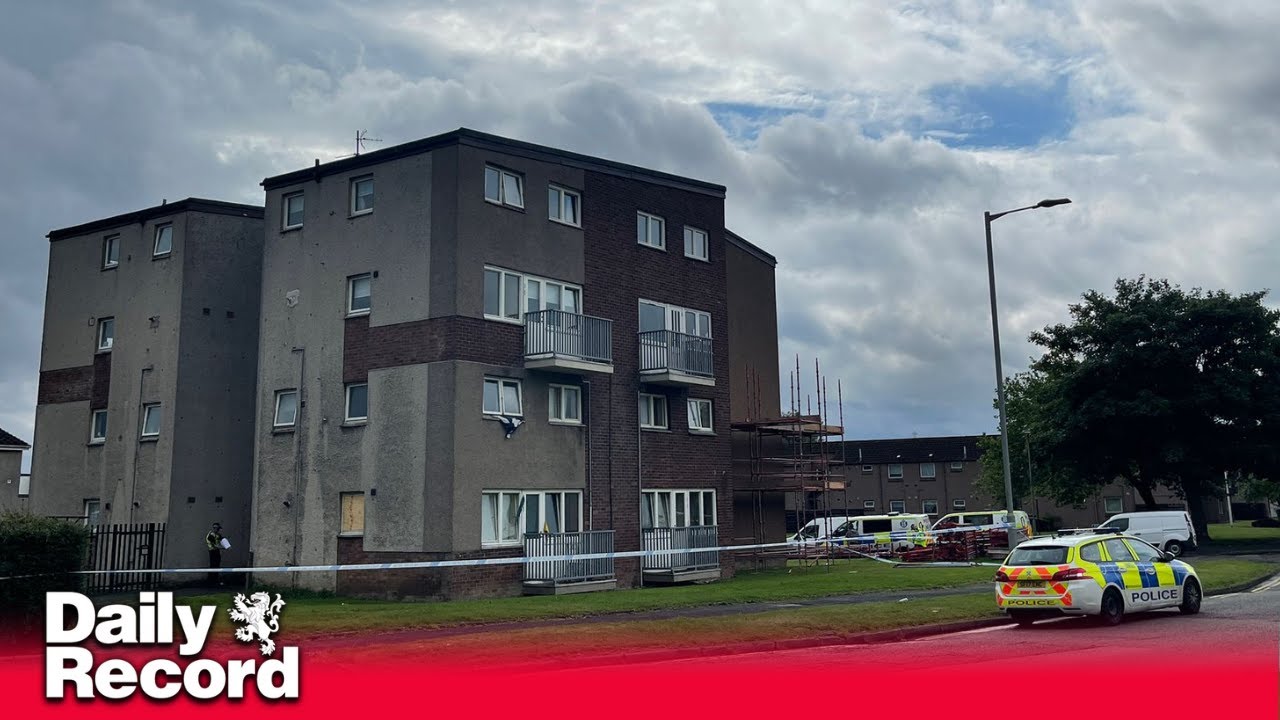 Body of man found in Grangemouth flat as police probe unexplained death ...