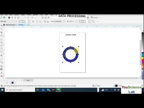 NECO 2023 #DATA #PROCESSING #practical USING CORELDRAW - YouTube