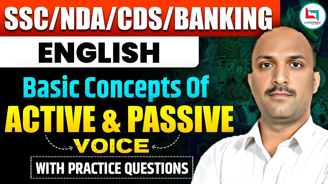 SSC | NDA | CDS | BANKING | English | Basis Concepts of Active ...