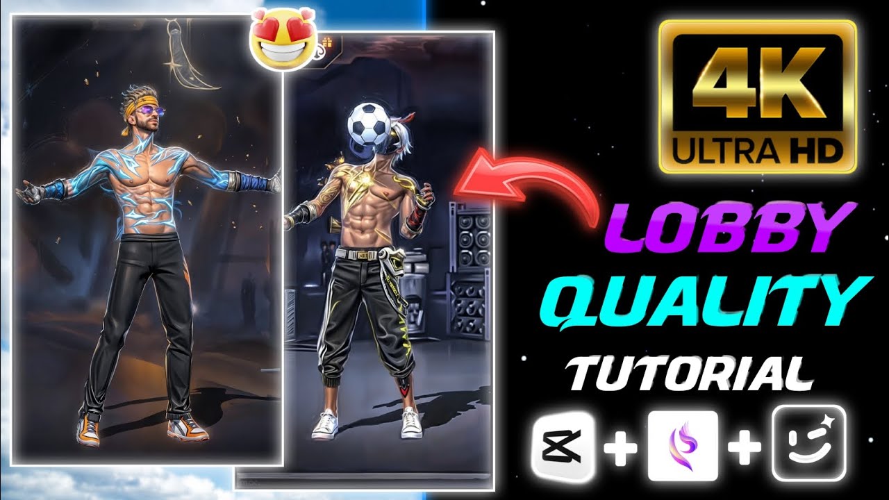 How to Get 4K Lobby Quality in Free Fire | Smooth & Ultra HD Graphics ...