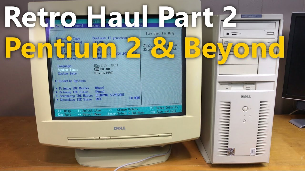 Retro Haul Part 2 - Pentium 2 & beyond - YouTube