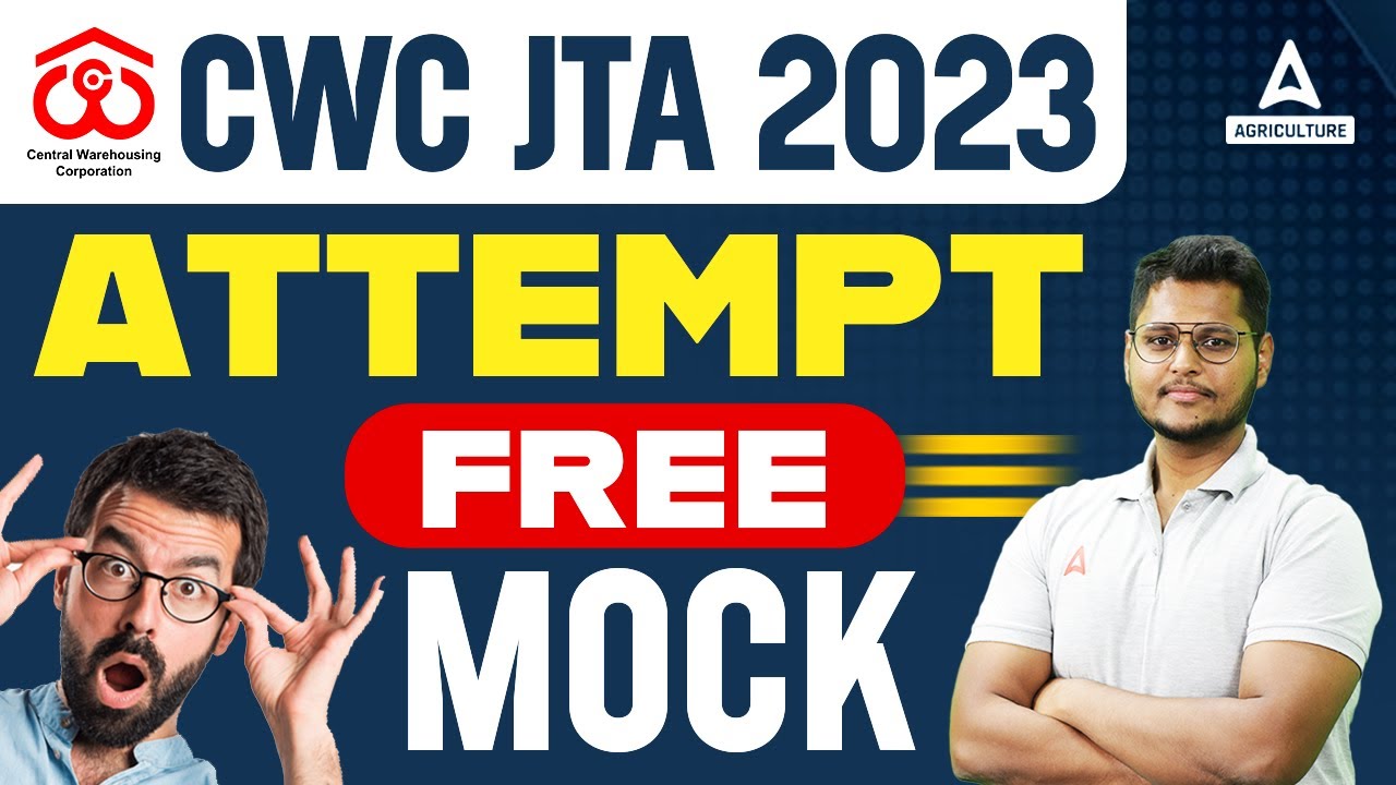Free Mock Test for CWC JTA 2023 | Central Warehousing Corporation Mock ...