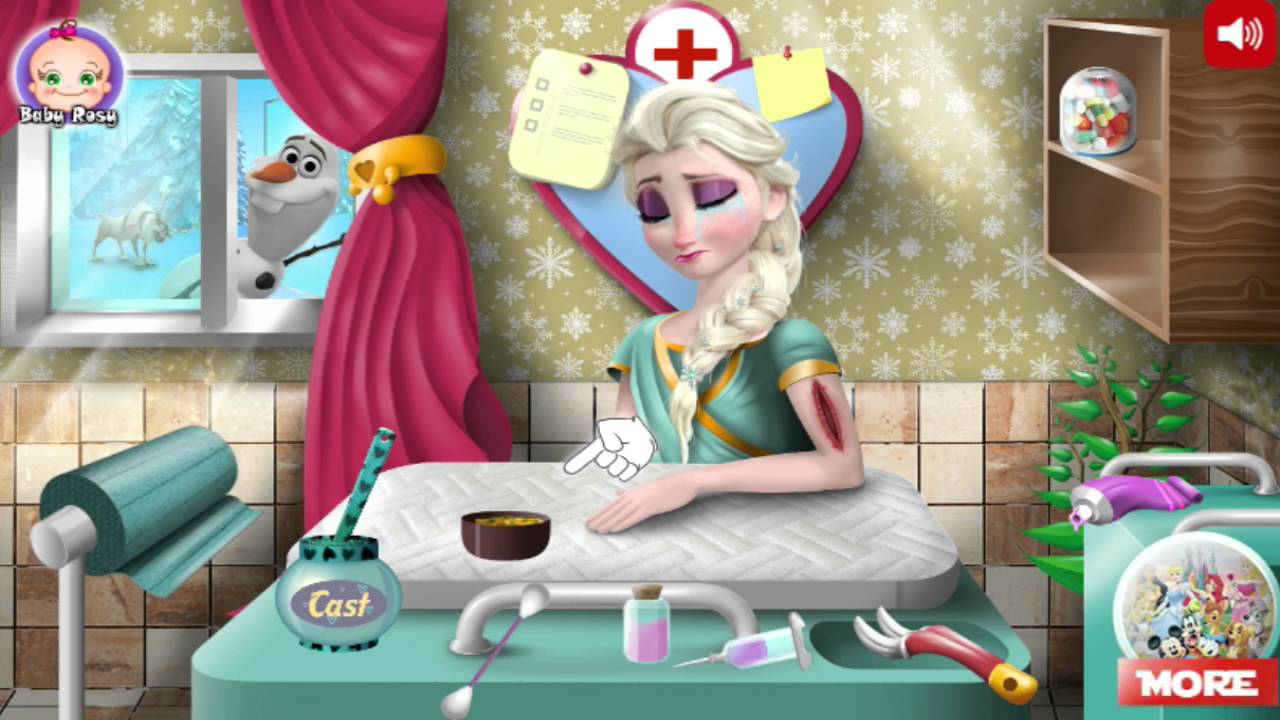 Disney Frozen - Princess Elsa Hand Surgery - Disney Games For Girls ...