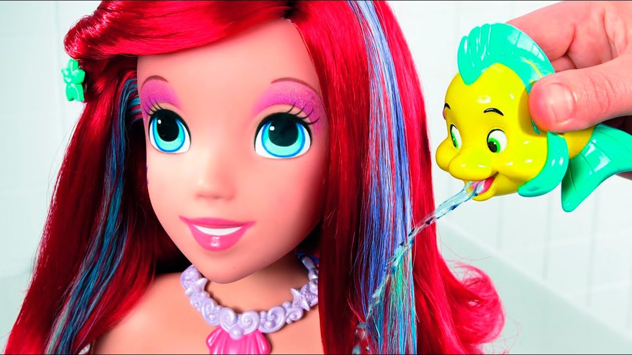 Mermaid Ariel / Syrenka Ariel - Sea Pretty Styling Head / Głowa do ...