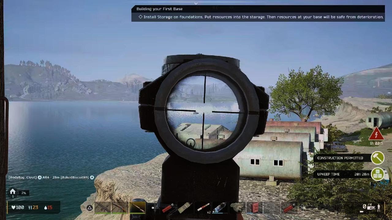 Deadside 250m Snipe Off Moving Boat - YouTube