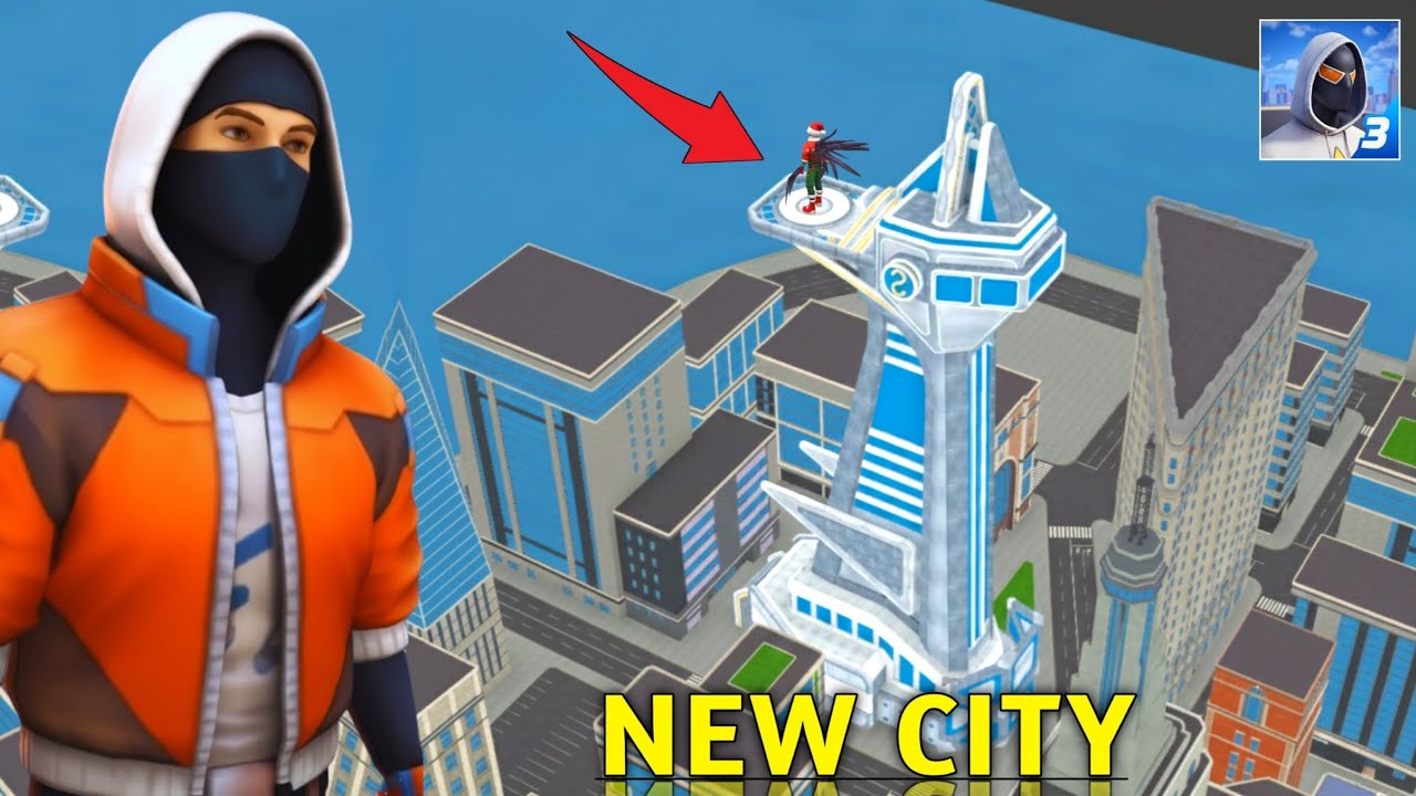 Spider Fighter 3 New Heroes Tower Update 🏢New City Spider Fighter 3 ...