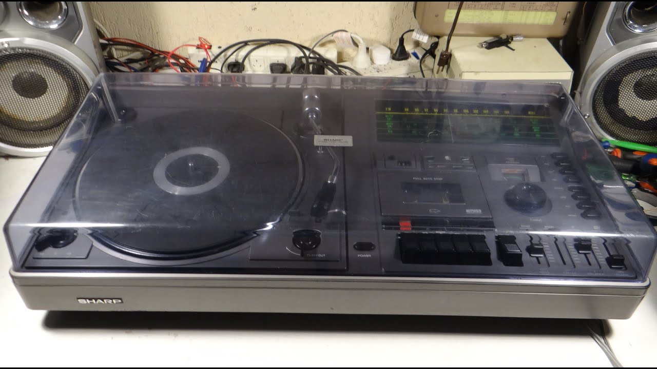 CENTRO MUSICAL SHARP SG-320X JAPAN 1977 RESTAURACION P2 - YouTube