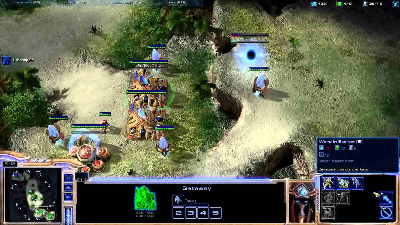 I play Starcraft 2 Ladder matches! - YouTube