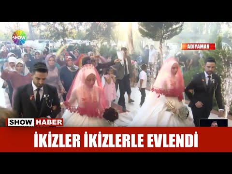 İkizler ikizlerle evlendi