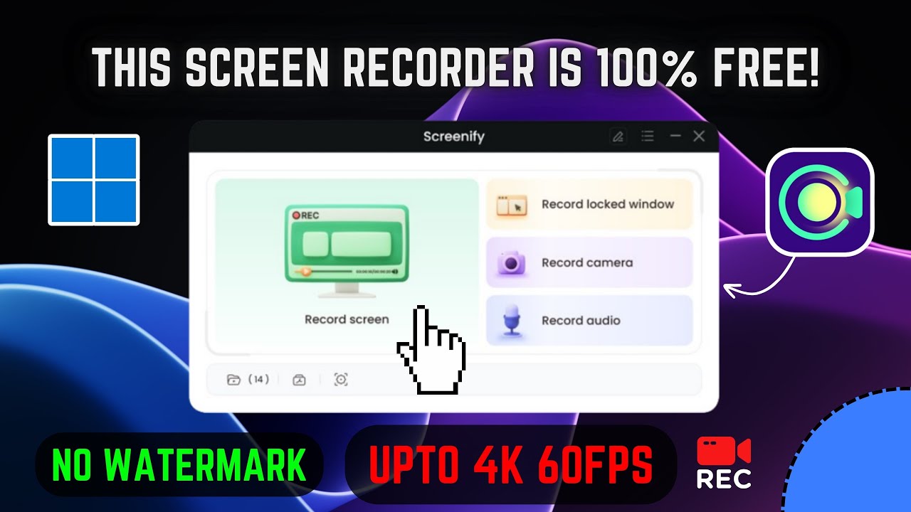 Best Screen Recorder for Windows 11 | Free 4K Screen Recorder No ...