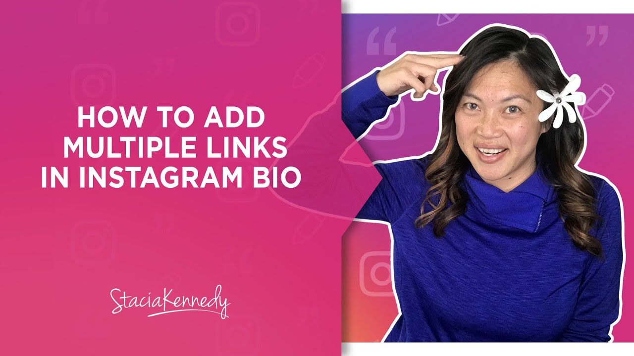 How To Add Multiple Links In Instagram Bio - YouTube