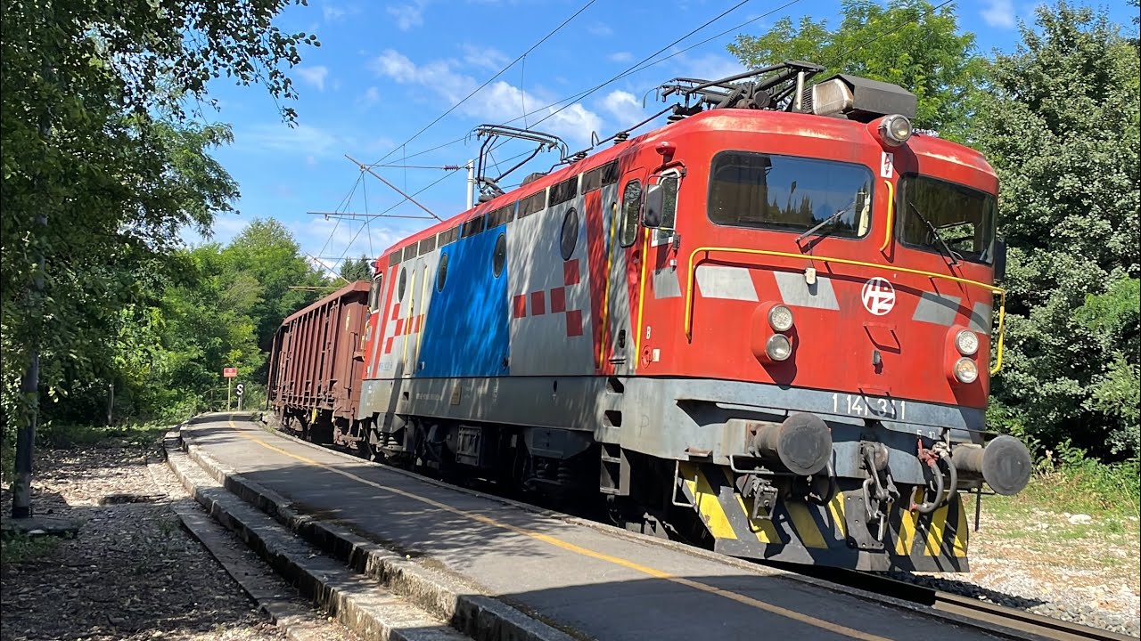 HŽ Cargo teretni vlak, TMD i RCCC teretni vlak u Košarama, Srpanj 2022 ...
