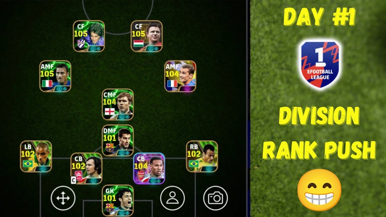 eFootball Division Rank Push 😁 | eFootball Live Day #1 - YouTube