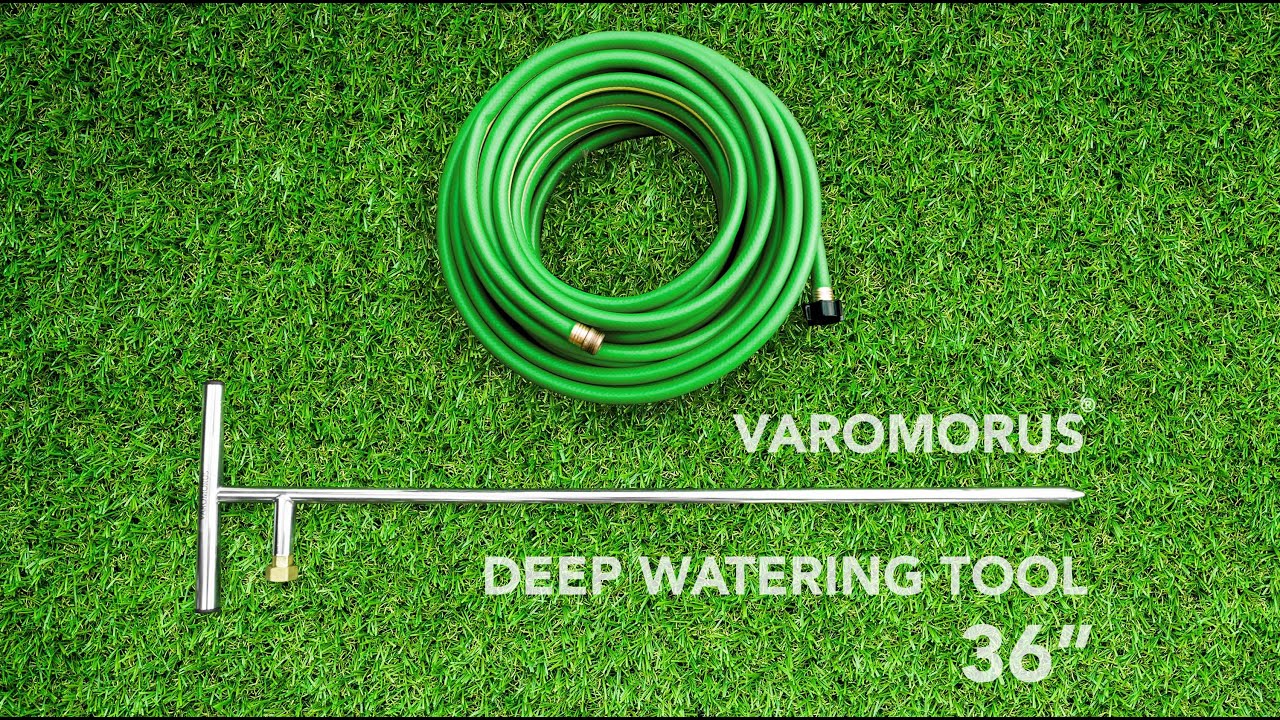 Varomorus Deep Watering Tool Irrigation Wand - YouTube