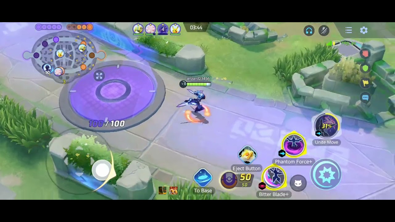 Pokemon unite | Ceruledge gameplay | build| - YouTube