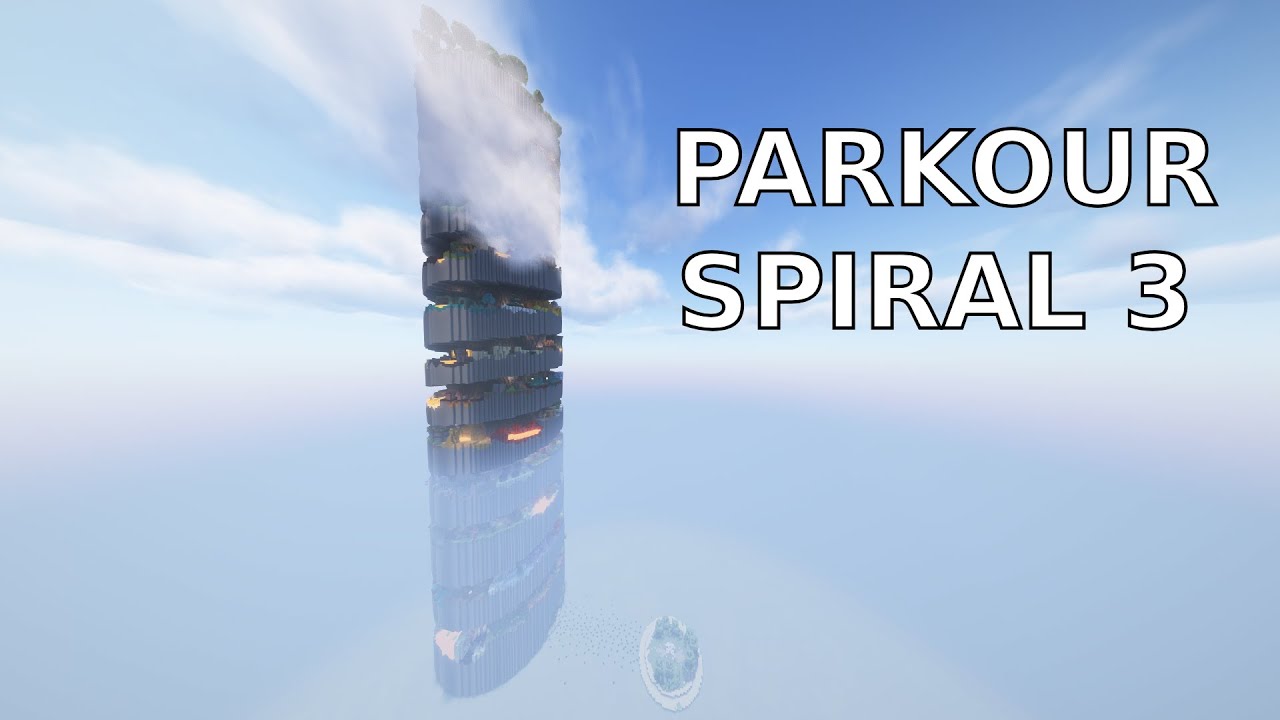 Minecraft Parkour Spiral 3 [Shaders | No Commentary | Walkthrough ...