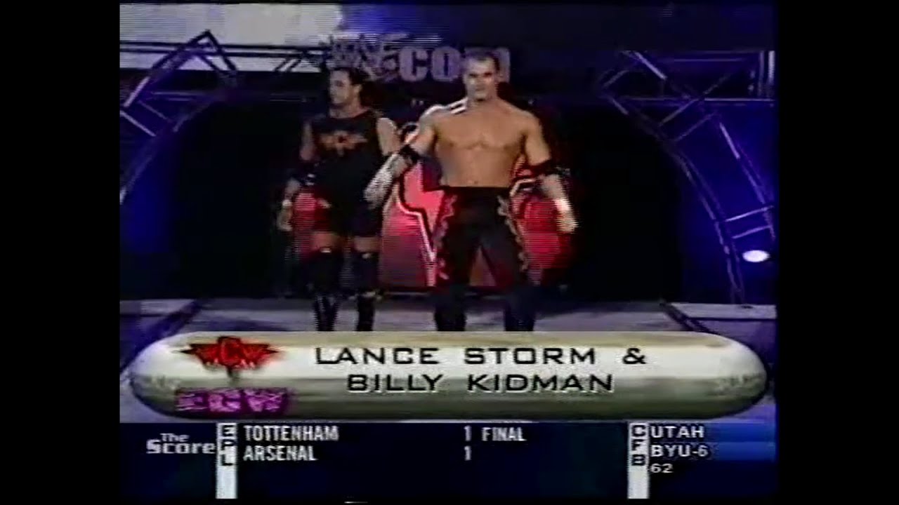 Lance Storm & Billy Kidman vs Spike Dudley & Crash Holly Metal Nov 17th, 2001 - YouTube
