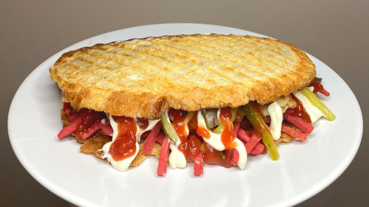 Kumru Sandwich Recipe - YouTube