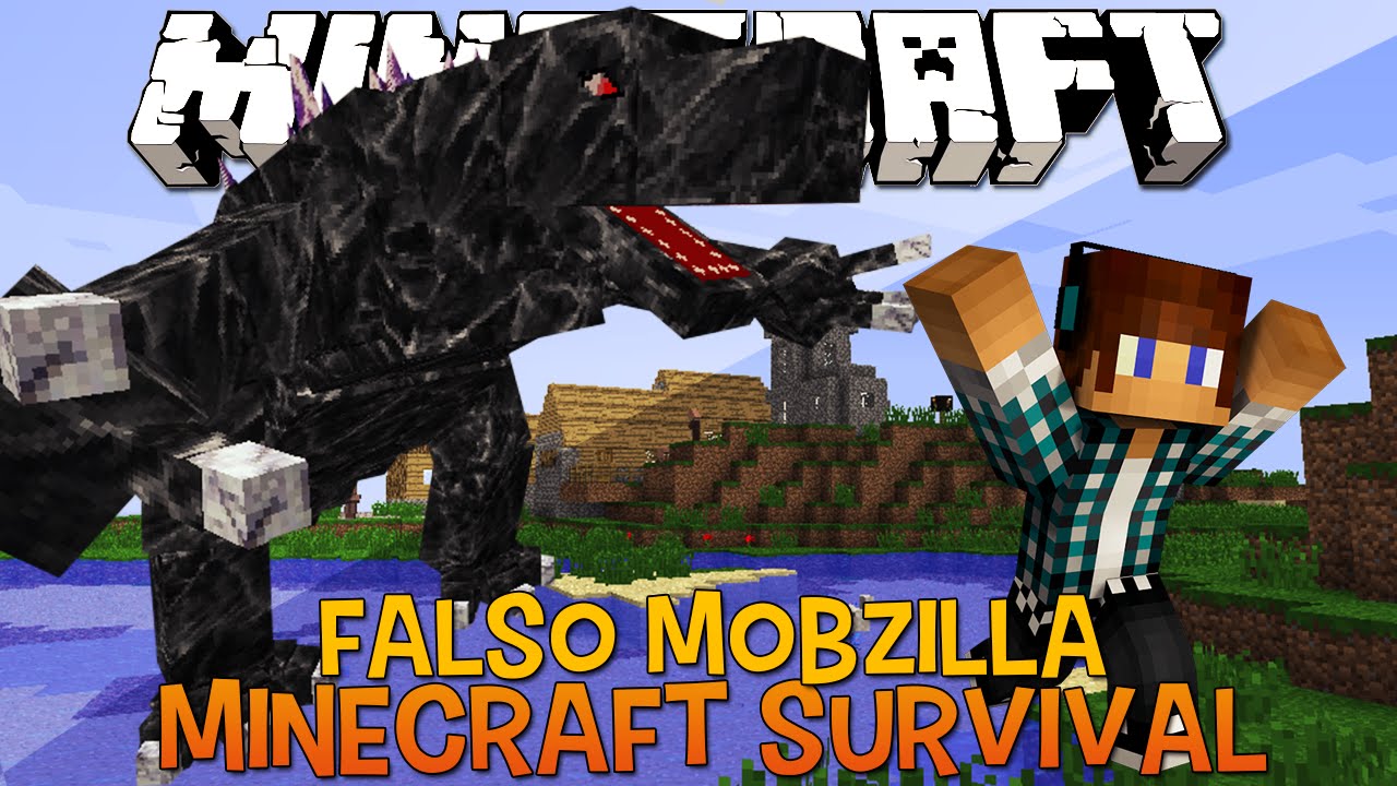 Minecraft Survival Ep.75 - Falso Mobzilla !! - YouTube