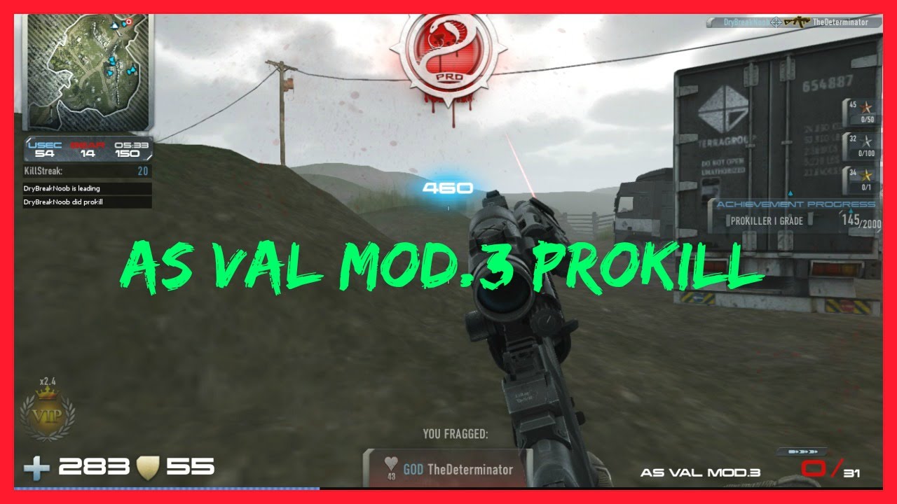 AS-VAL-MOD 3 game play with Sean (prokill) - YouTube