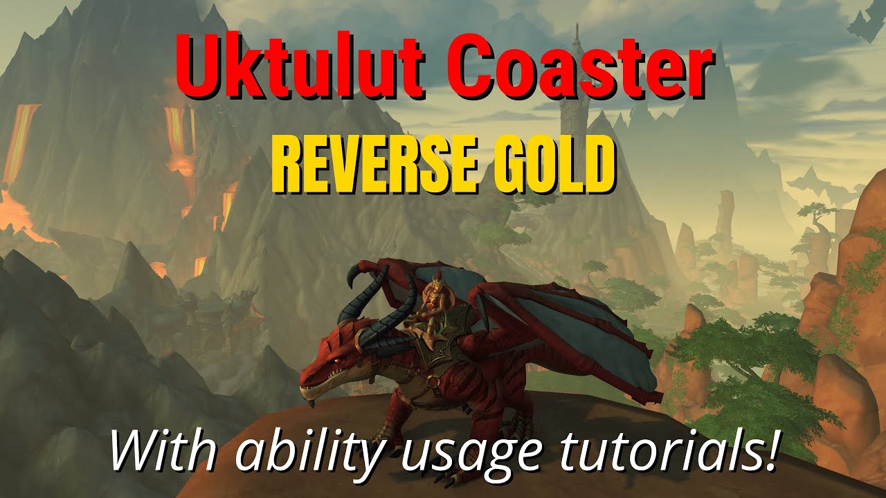REVERSE GOLD - Uktulut Coaster - The Walking Shores - Dragonflight WoW ...