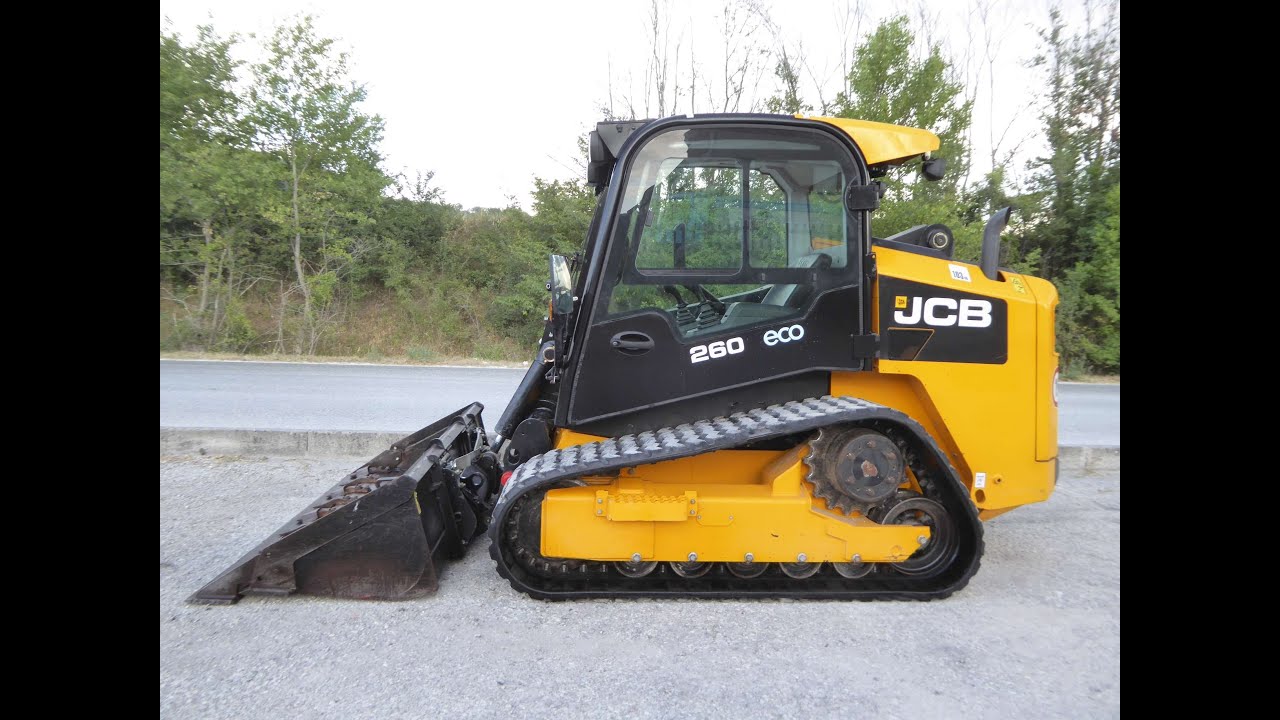 Pala cingolata JCB 260 T HF - Tracked Loader JCB 260 T HF - YouTube