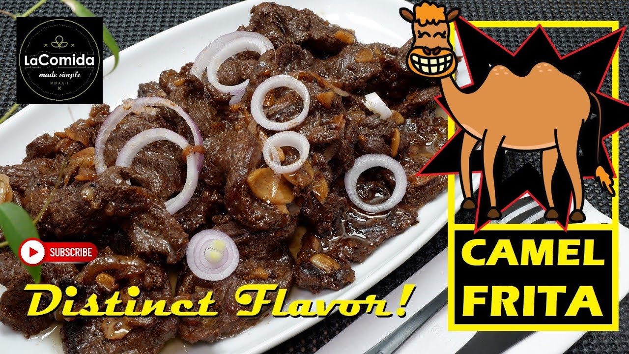 HOW TO MAKE CAMEL FRITA - MARINATED & FRIED CAMEL SLICES WITH ONIONS ...