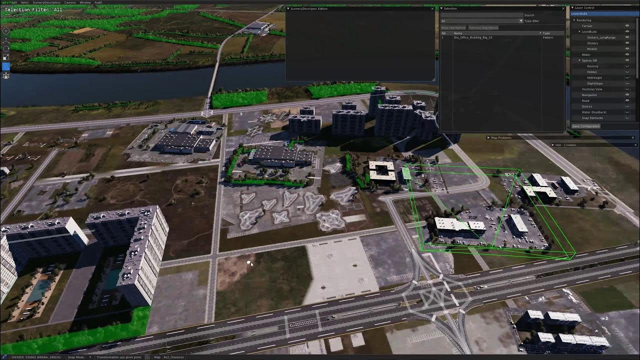 Warno Map Editor: City Map Work #1 - YouTube