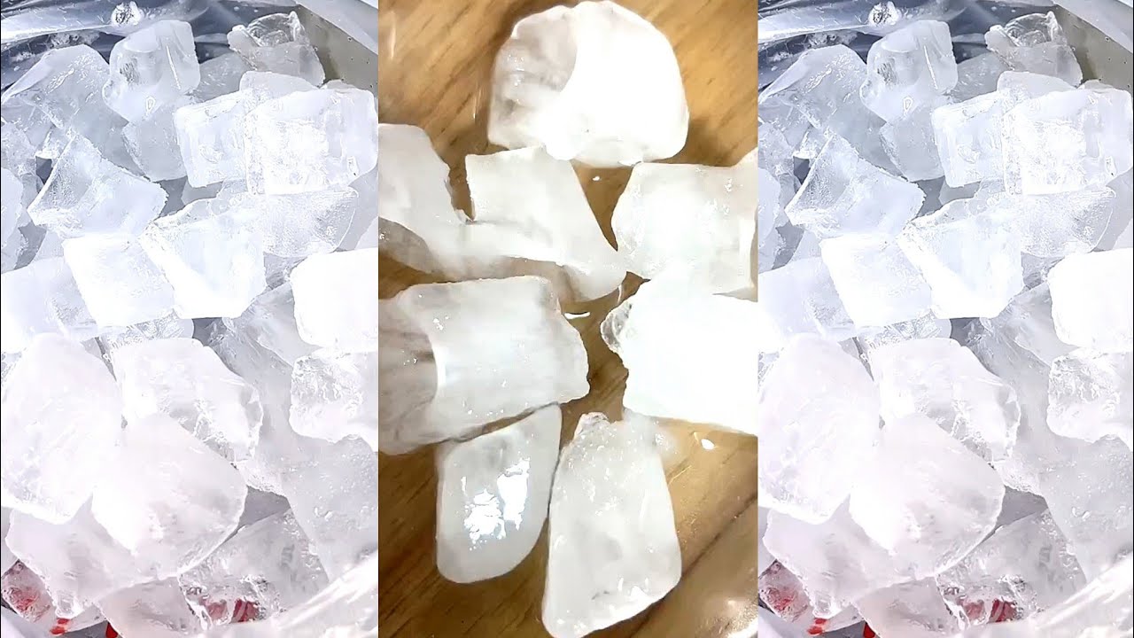 HARD ICE EATING / CRUSHED ICE / ICE CUBE EATING. ICE EATING - YouTube