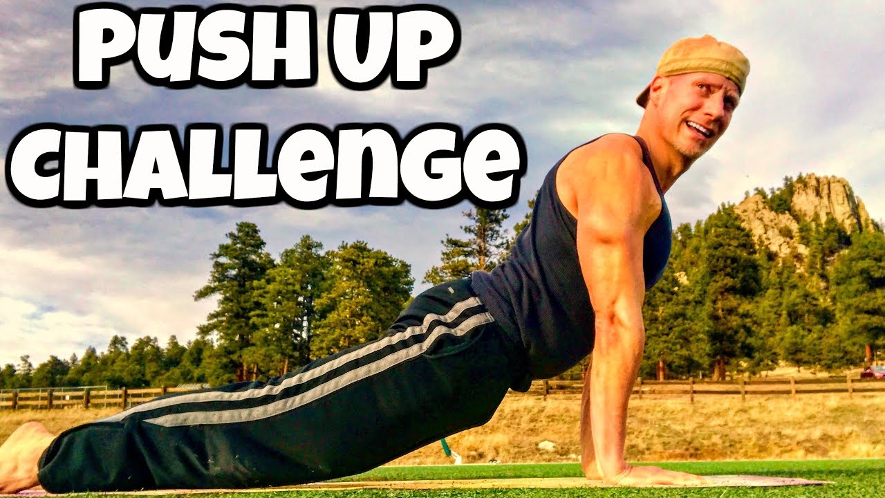 100 Push Ups Challenge (in Real Time) - Sean Vigue Fitness - YouTube