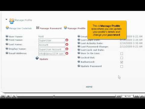 How to change the default password in DotNetNuke - DotNetNuke Tutorials - YouTube