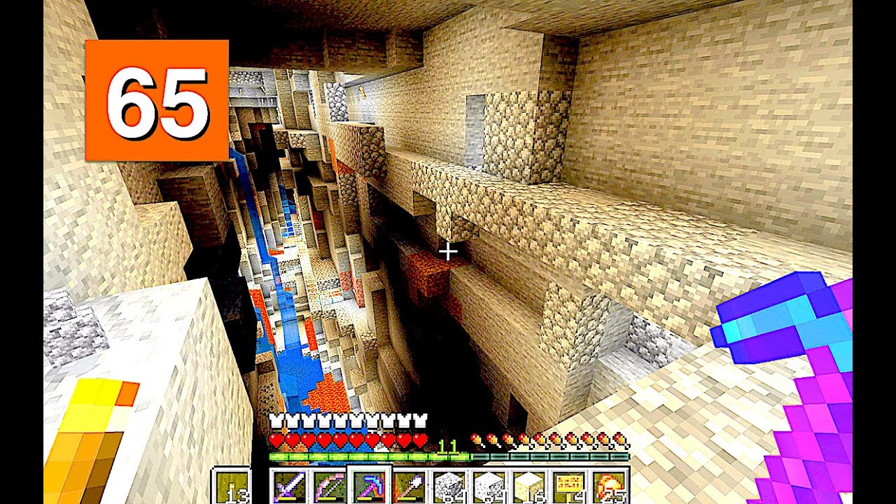 Minecraft - EXPLORING A RAVINE - YouTube