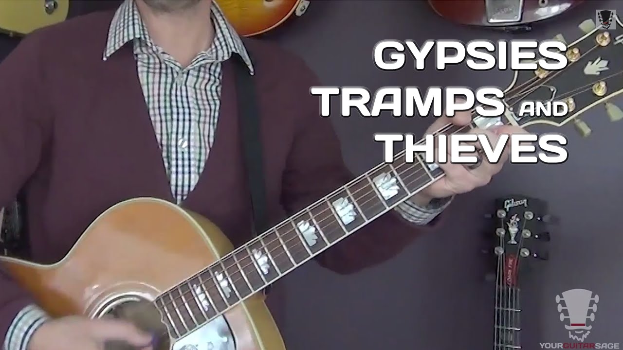 How To Play Gypsies Tramps and Thieves by Cher - Guitar Lesson - YouTube