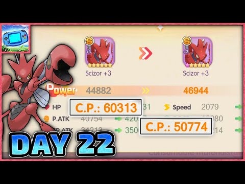 Scizor Upgrade & Progress Update - Day 22 - Pocket Incoming - YouTube