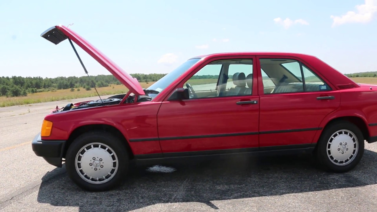 Super Clean Original, Low Mileage Mercedes 190E For Sale - YouTube