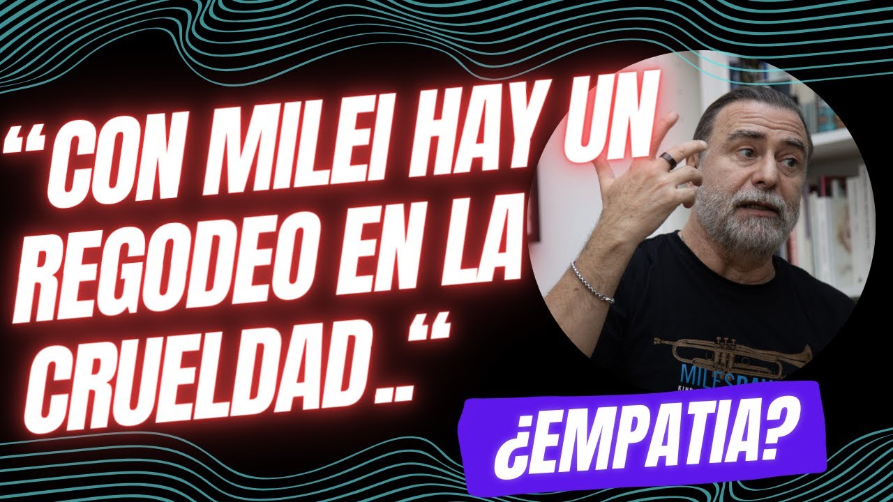 REYNALDO SIETECASE: "Con JAVIER MILEI Hay un REGODEO en la CRUELDAD ...