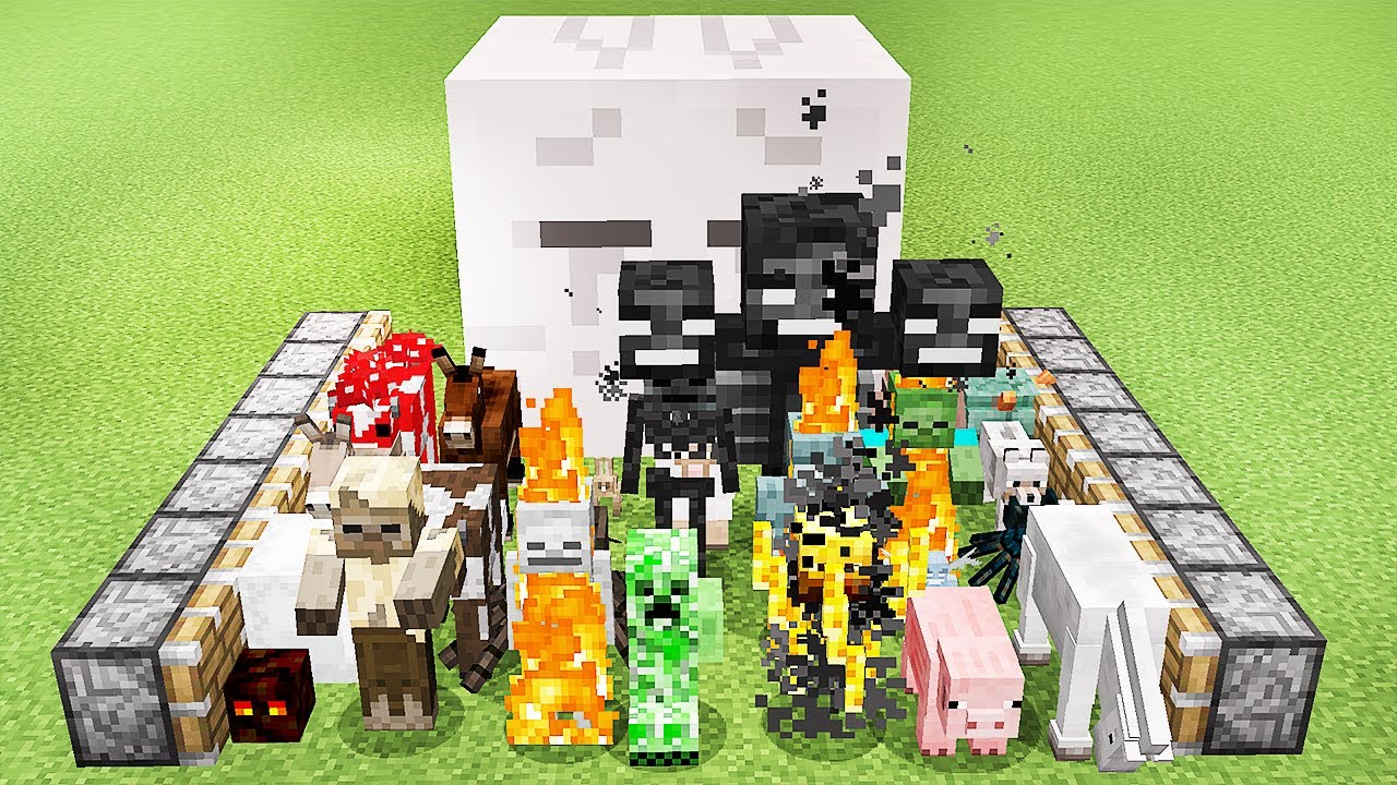all mobs combined - YouTube