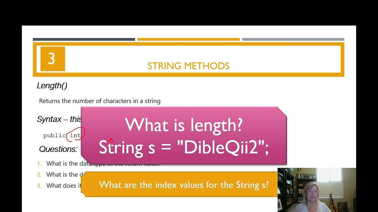Java String Object - YouTube