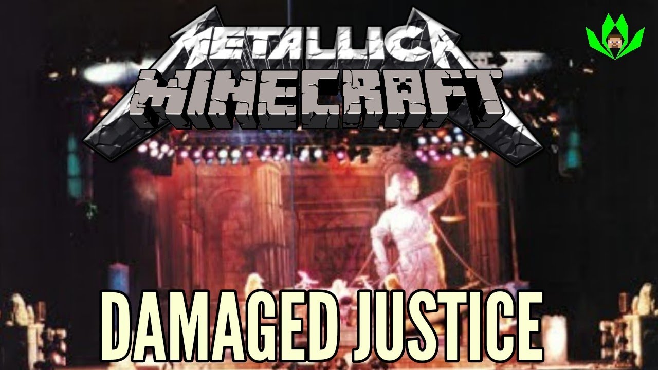 Metallica Minecraft Concert Stage - Damaged Justice Tour - YouTube