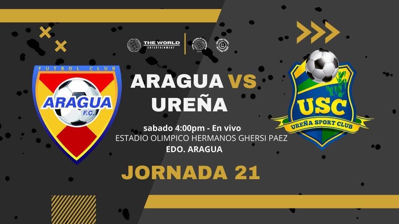 Juego Aragua fc va Ureña fc - YouTube