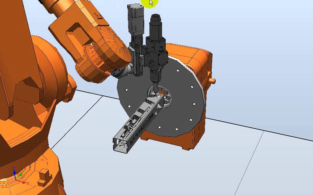 Golden Vtop Fiber Robot Arm 3D Laser Cutting---operation software ...