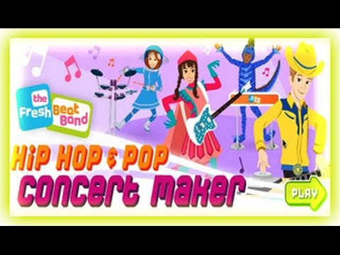 Fresh Beat Band Hip Hop & Pop Concert Maker - Nick Jr. - YouTube