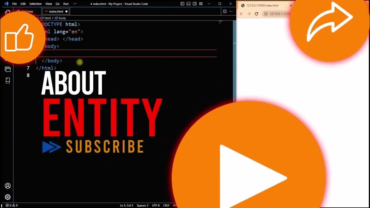 HTML & CSS : About Entity (Tagalog) #07 - YouTube